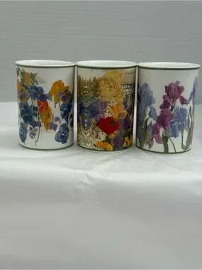 House of Alorah | Dining | Set Of 3 Vintage Garden House Of Alorah Fine ...